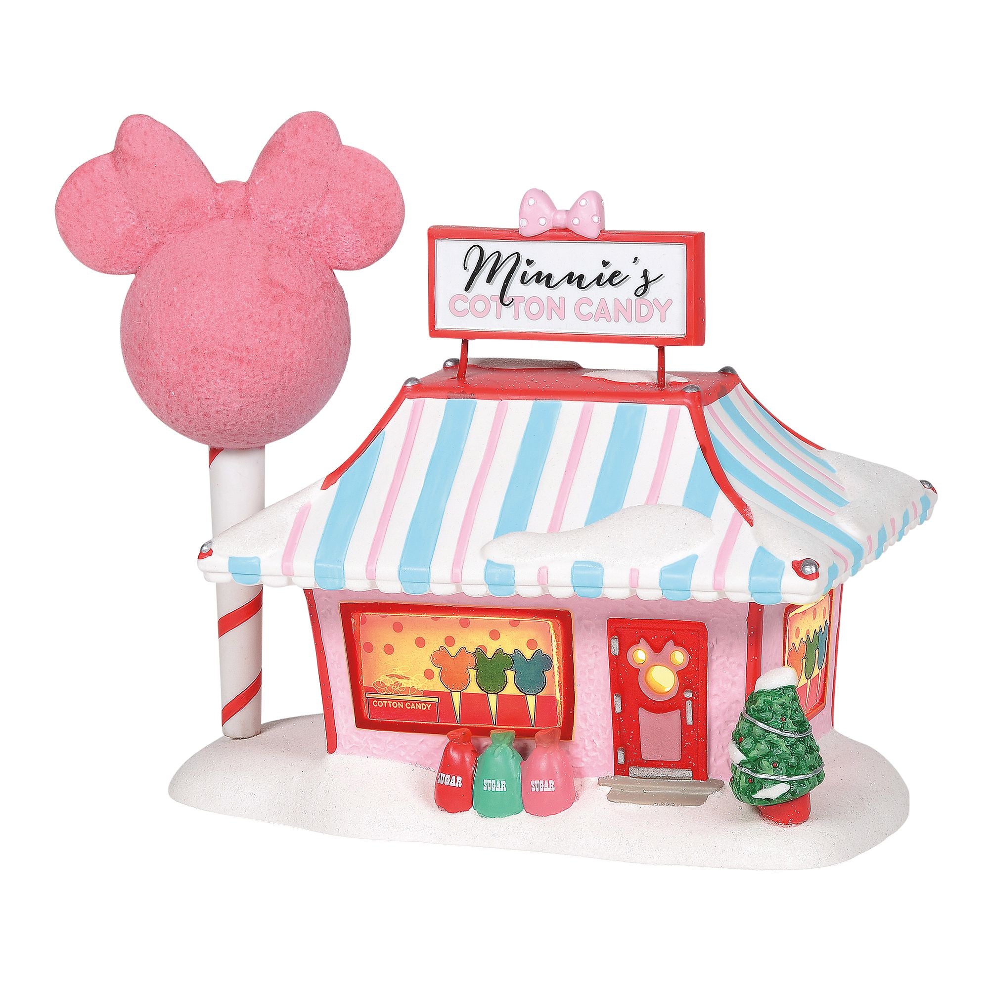 Disney Village | Minnie's Cotton Candy Shop | Lighted Buildings ...