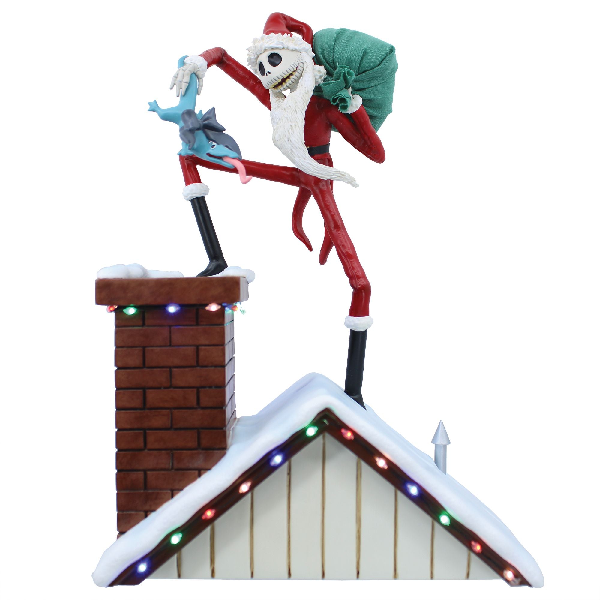 Disney Showcase | Santa Jack with lights | Figurine – Enesco Studios