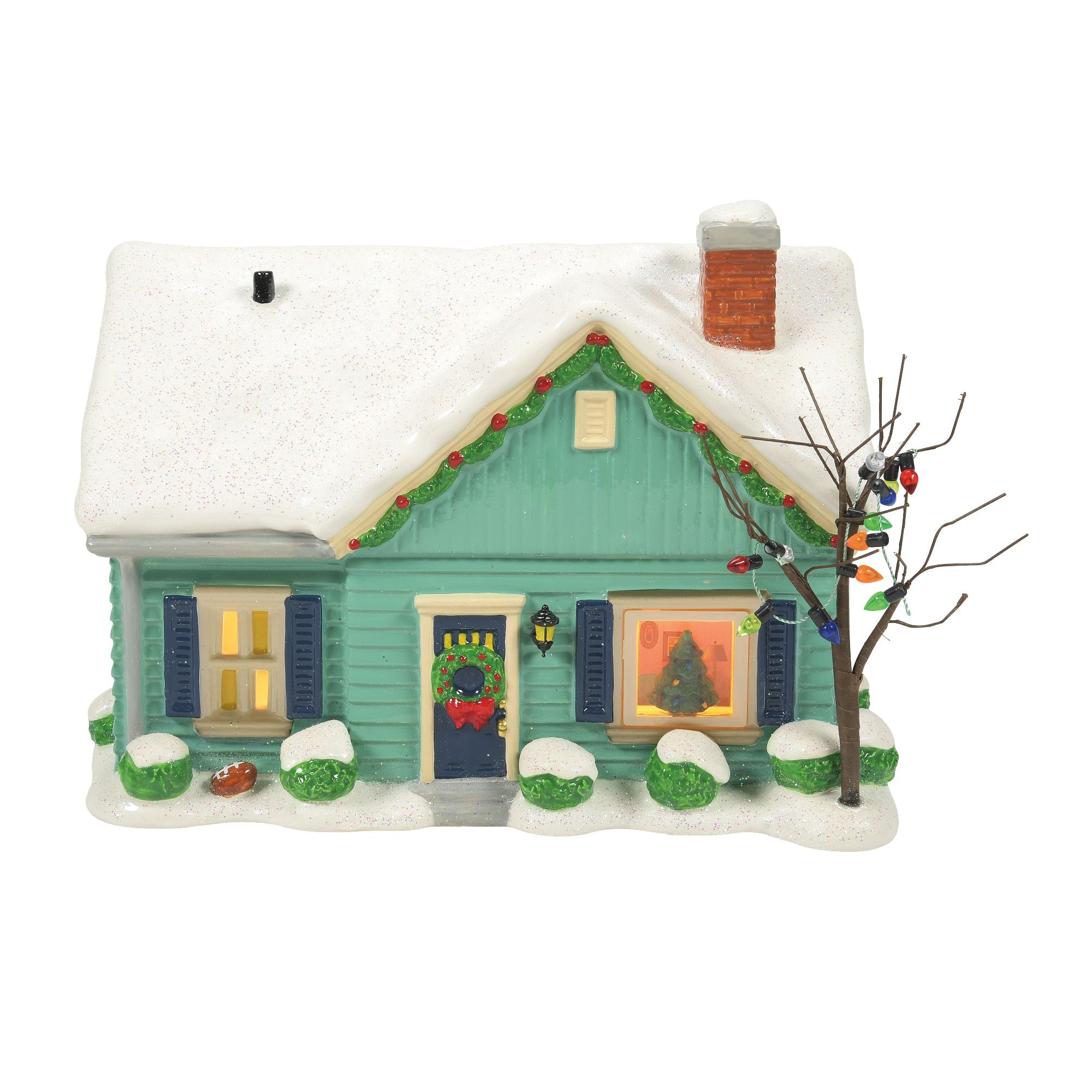 Peanuts Village | The Blue House On James Street | Lighted Buildings ...