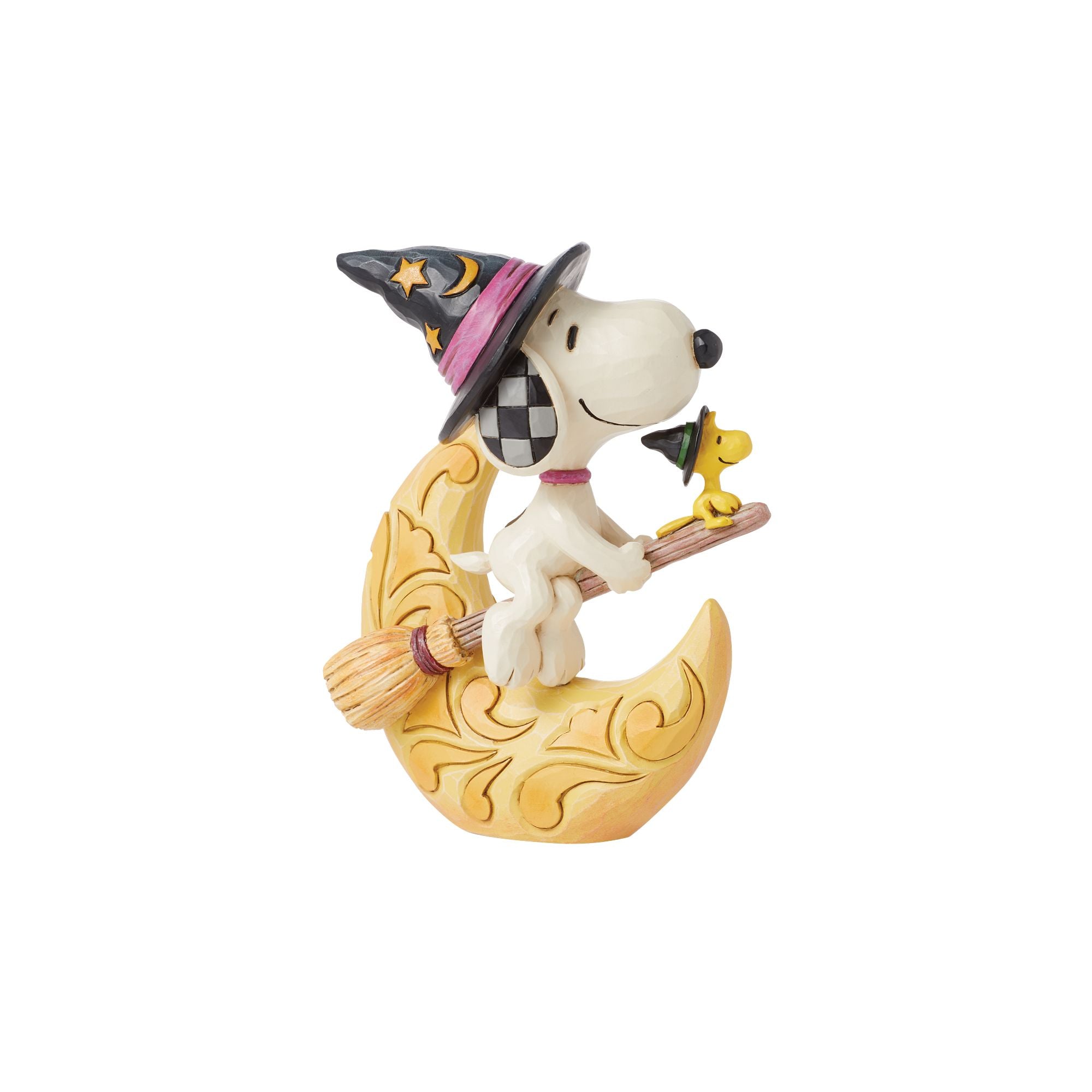 Peanuts by Jim Shore | Snoopy Witch with Moon Fig | Figurine – Enesco ...
