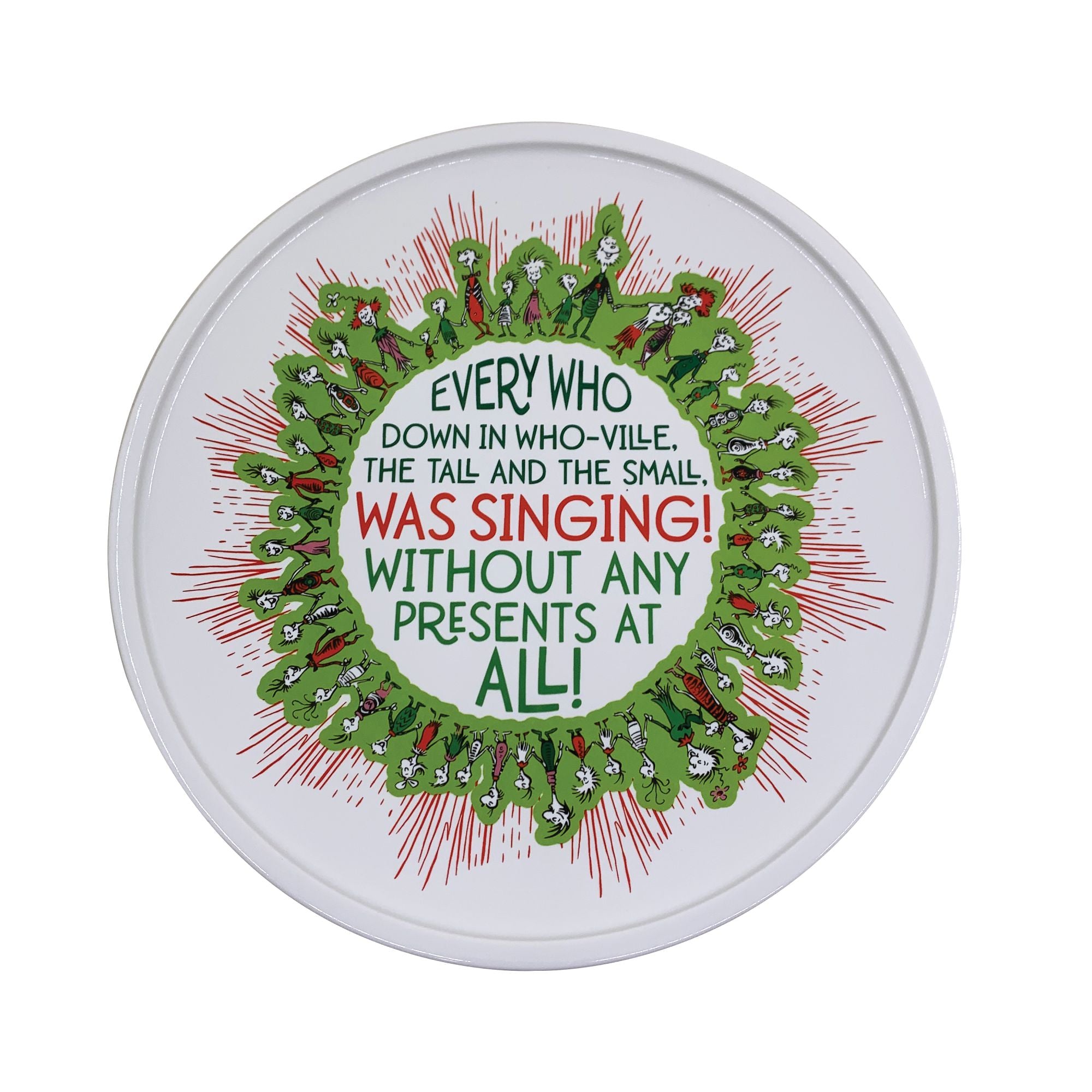 Grinch | Grinch 10" Cookie Platter | Platter – Enesco Studios