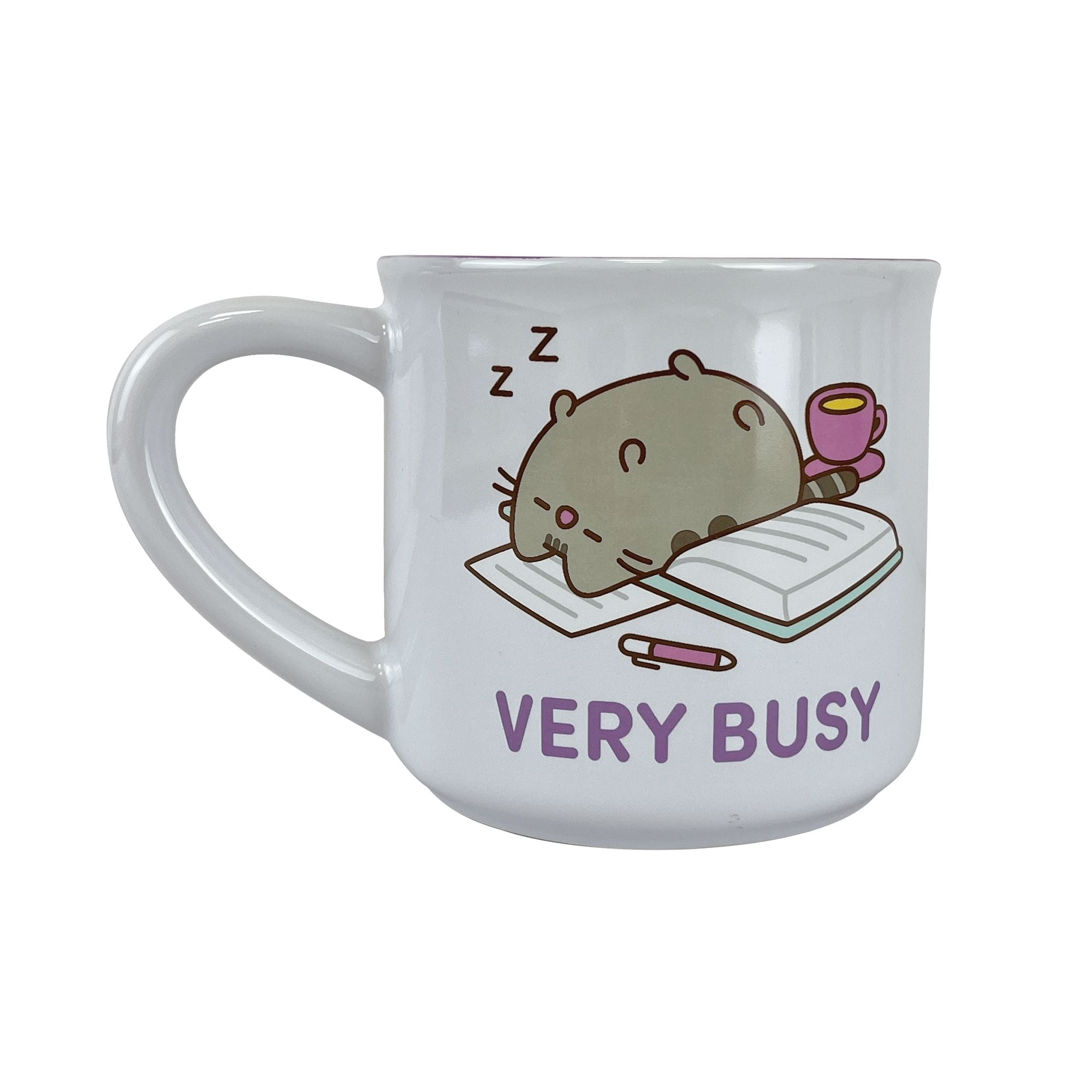 Pusheen | Pusheen Very Busy 18oz | Mug – Enesco Studios
